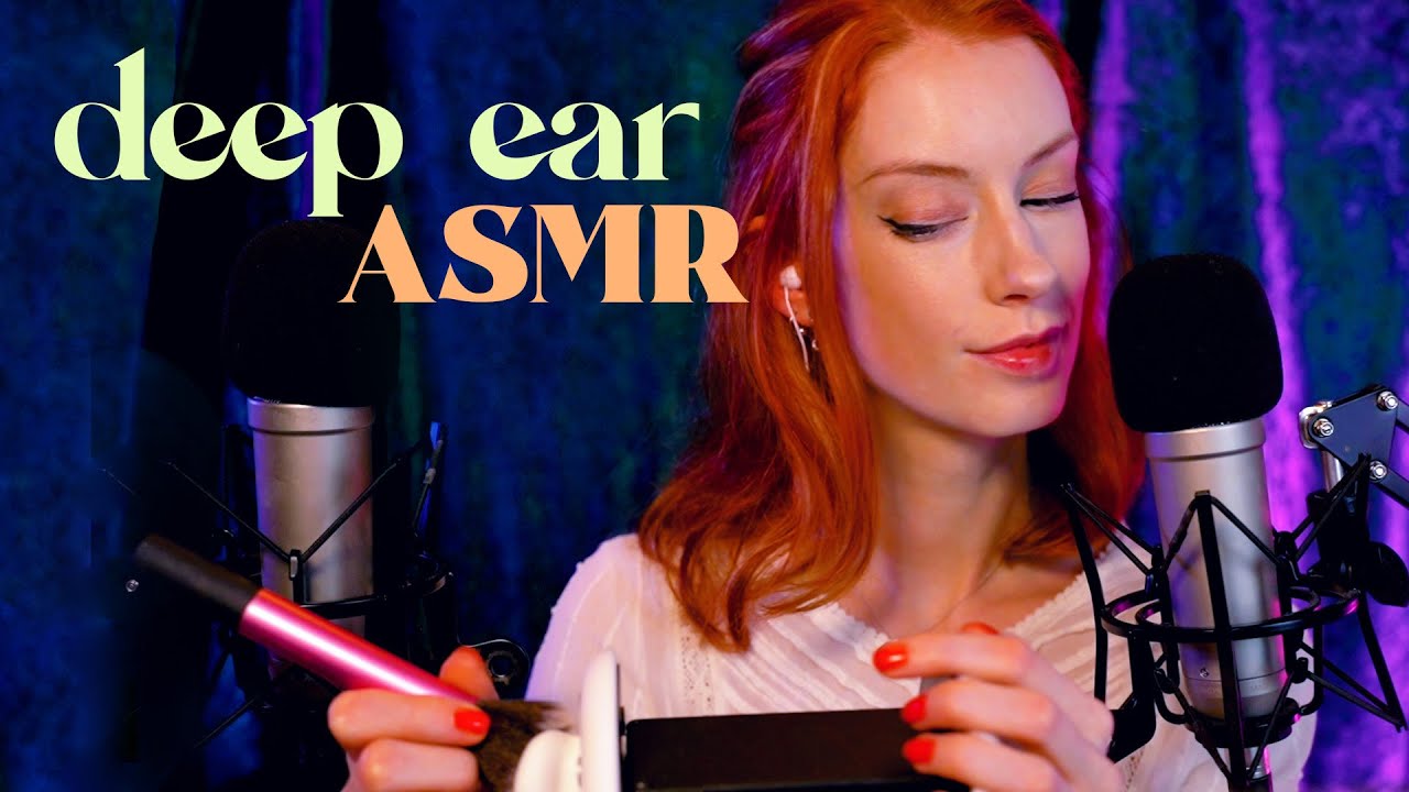 Mind-blowing Inaudible Whispers 🤯 Echo/ Reverb ASMR | Ear Brushing ...