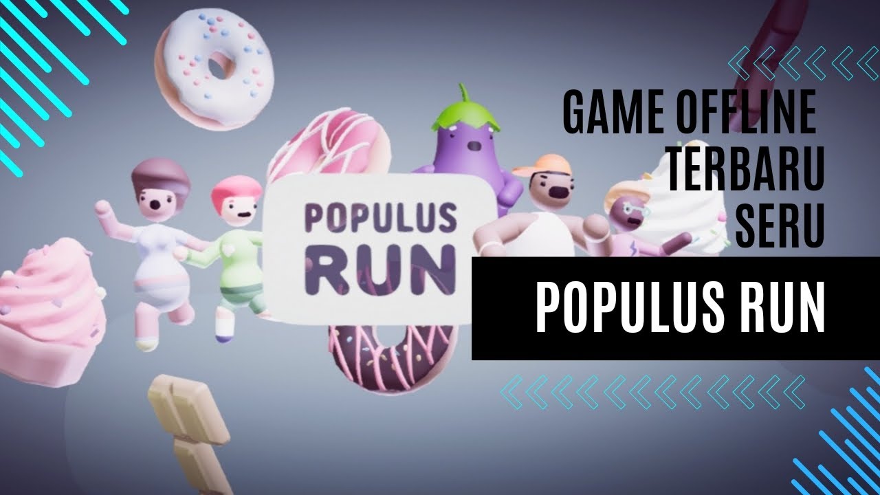 MAIN GAME OFFLINE TERBARU !! POPULUS RUN II GAMEPLAY LV 1,2 #games - YouTube