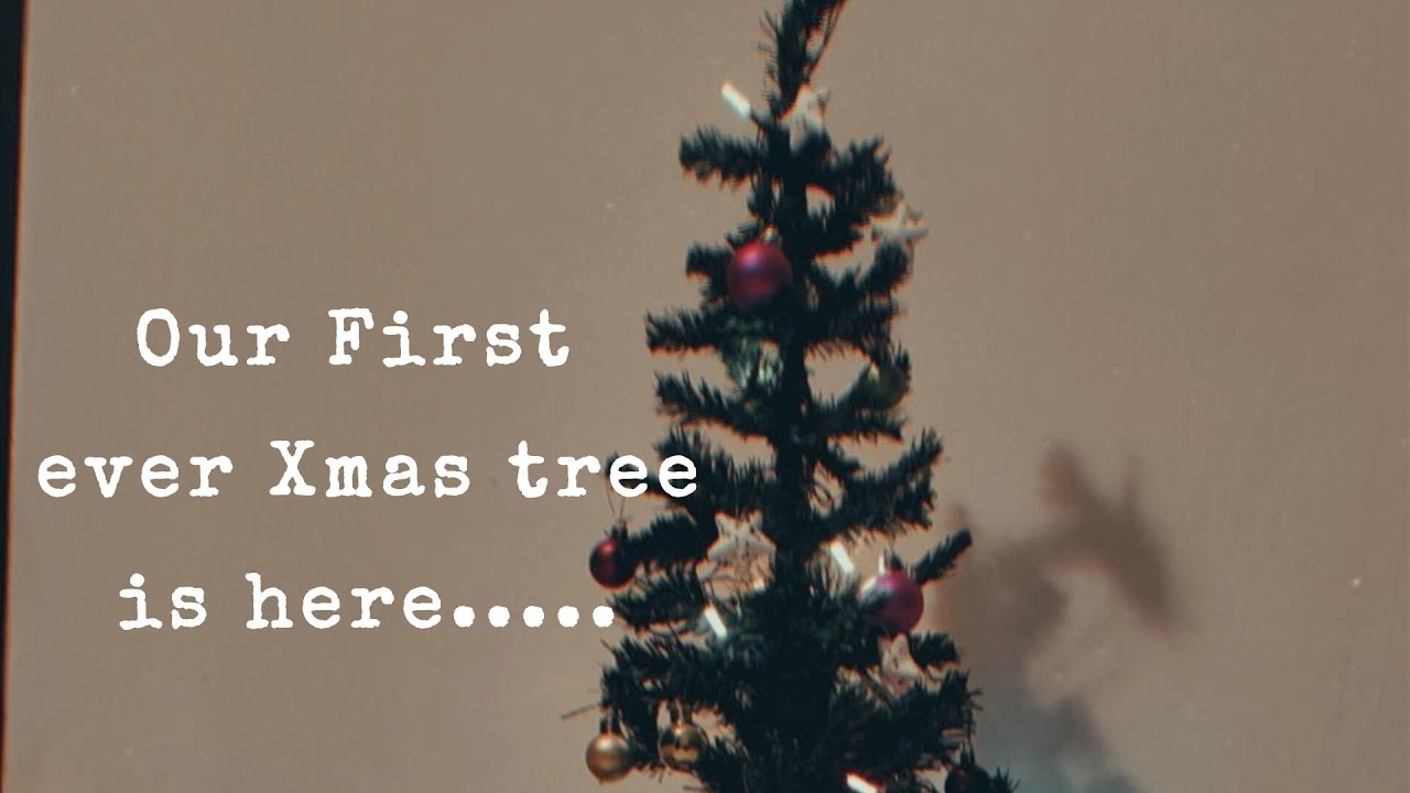 Our First Xmas tree 🎄🎁 | Vasu's decorations - YouTube