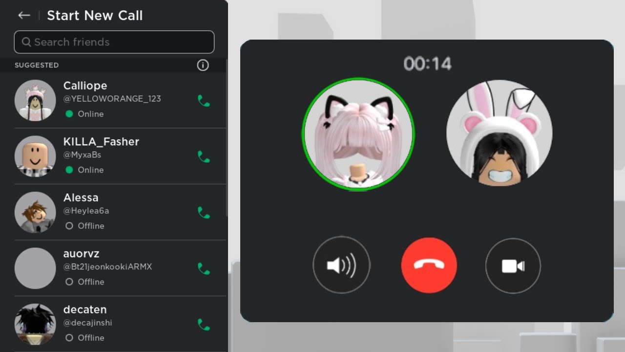 YOU CAN NOW CALL YOUR FRIENDS ON ROBLOX... *new update* - YouTube