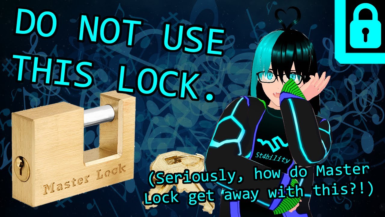 The Master Lock 605 (as made famous by @McNallyOfficial). - YouTube