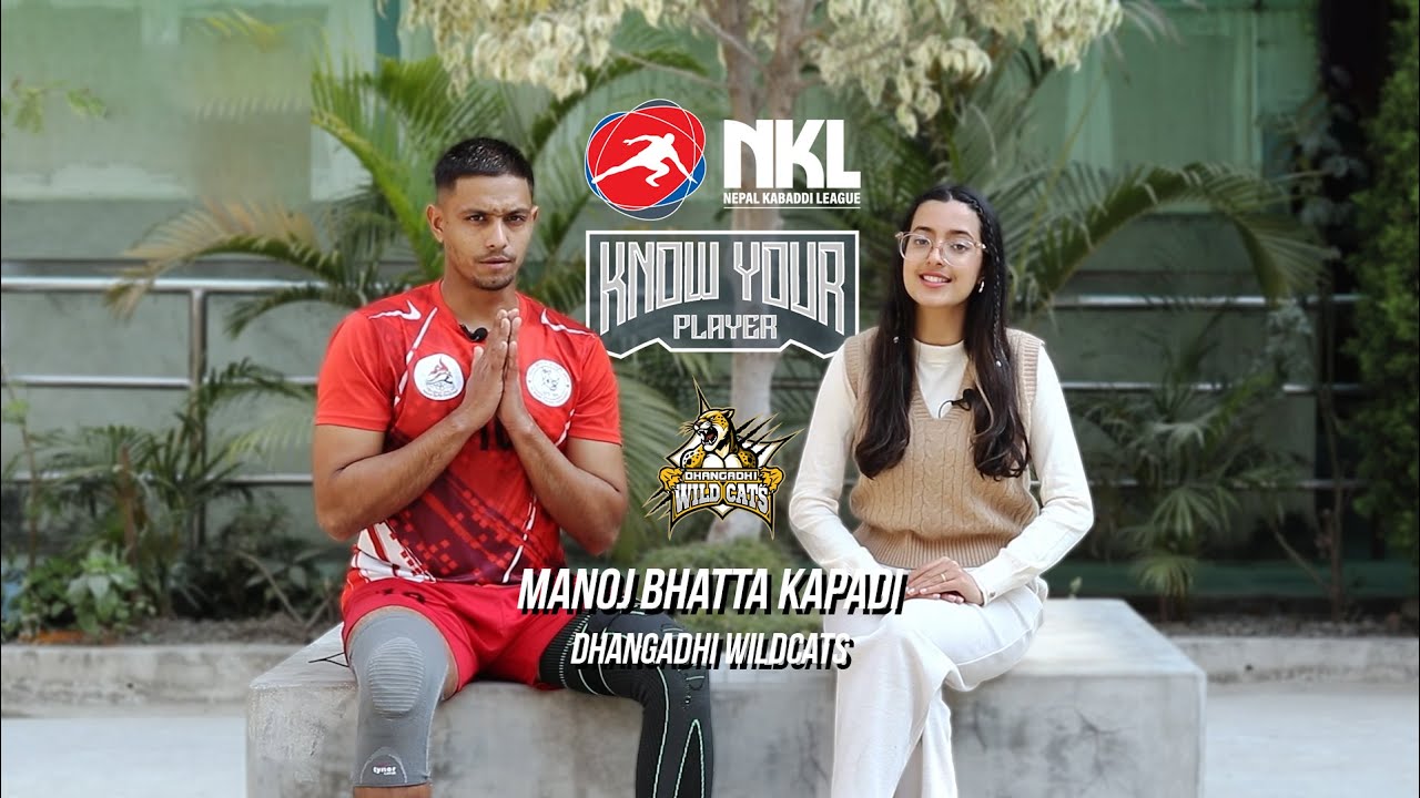 Manoj Bhatta Kapadi | Dhangadi Wildcats | Nepal Kabaddi League - YouTube
