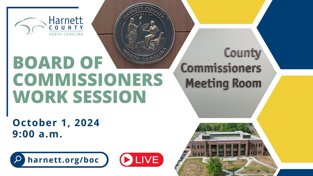 Board of Commissioners Work Session 10/01/24 - YouTube