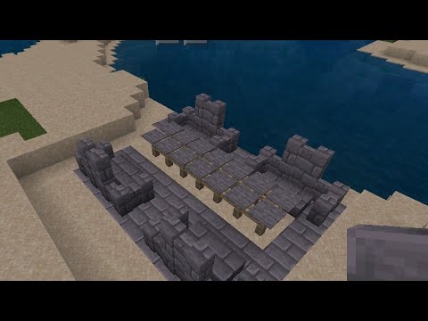 Minecraft Tutorial How to build dining table in Minecraft - YouTube