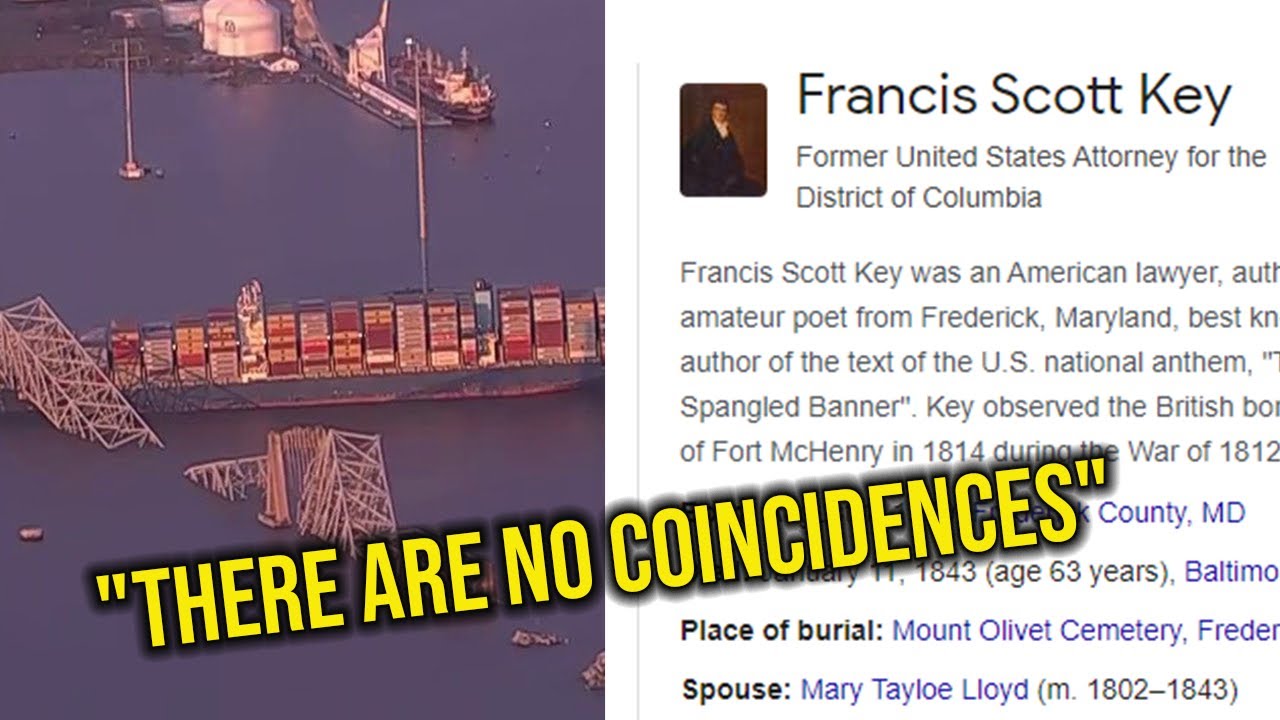 Francis Scott Key Bridge collapse - P Diddy " Symbolism" - YouTube