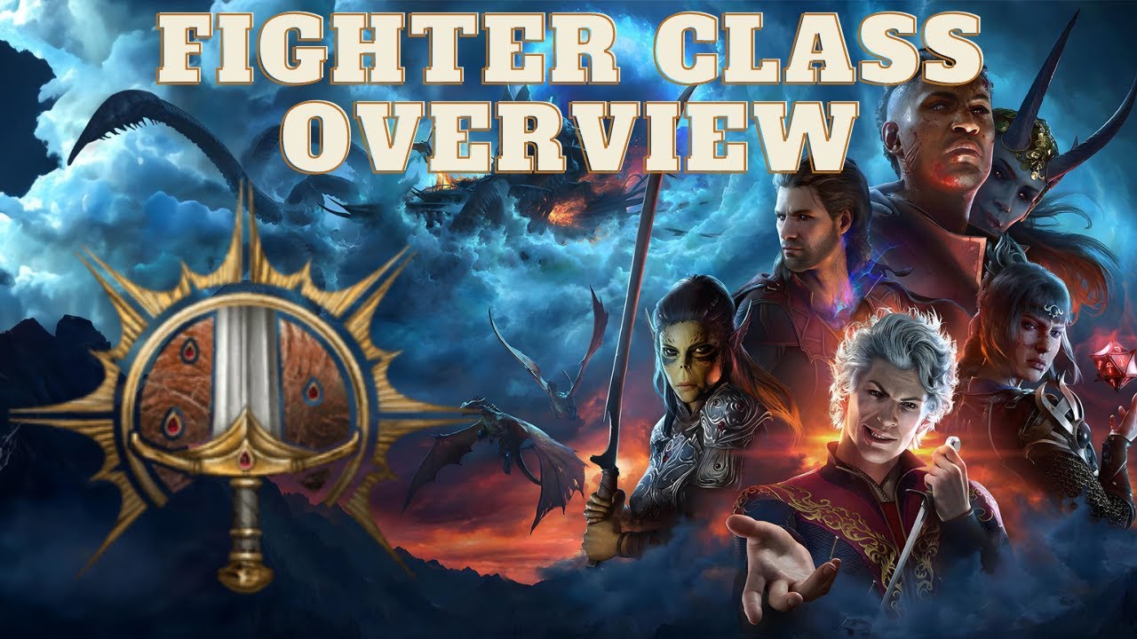 Fighter Class overview for Baldur's Gate 3 l BG3 - YouTube