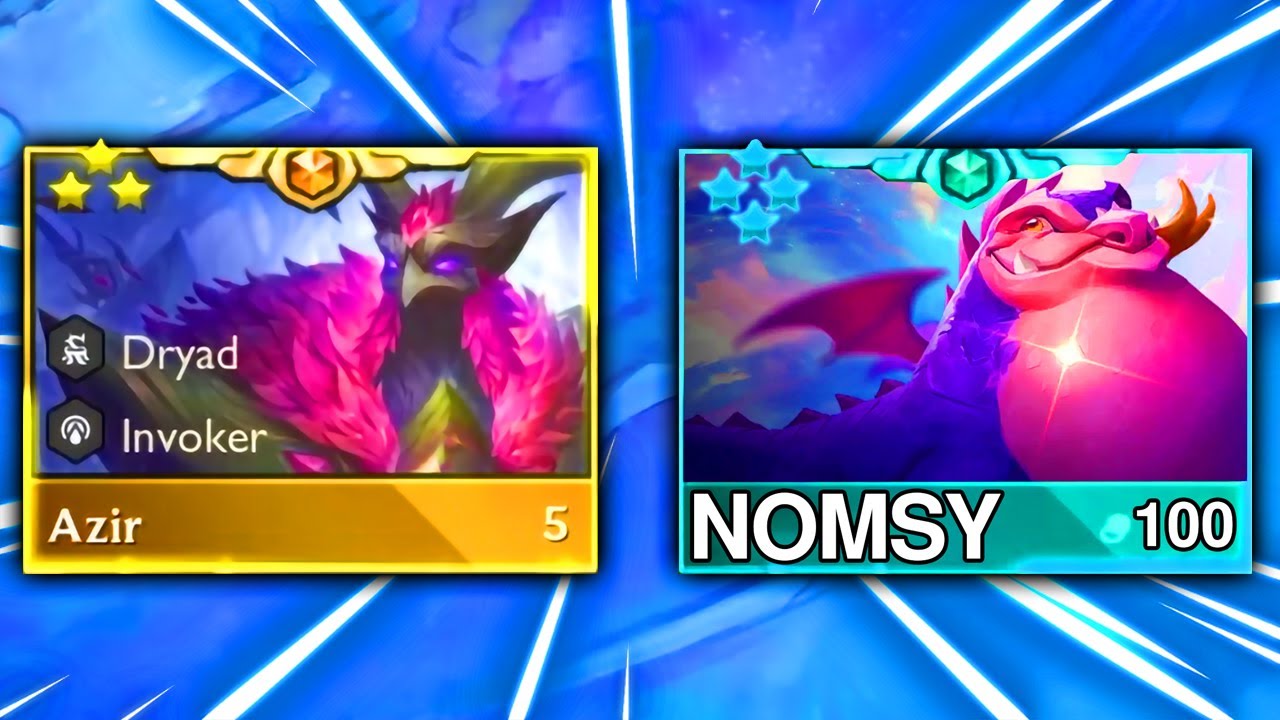 FEEDING NOMSY SNACKS WITH AZIR 3 STAR ⭐⭐⭐ TFT Set 11 - YouTube