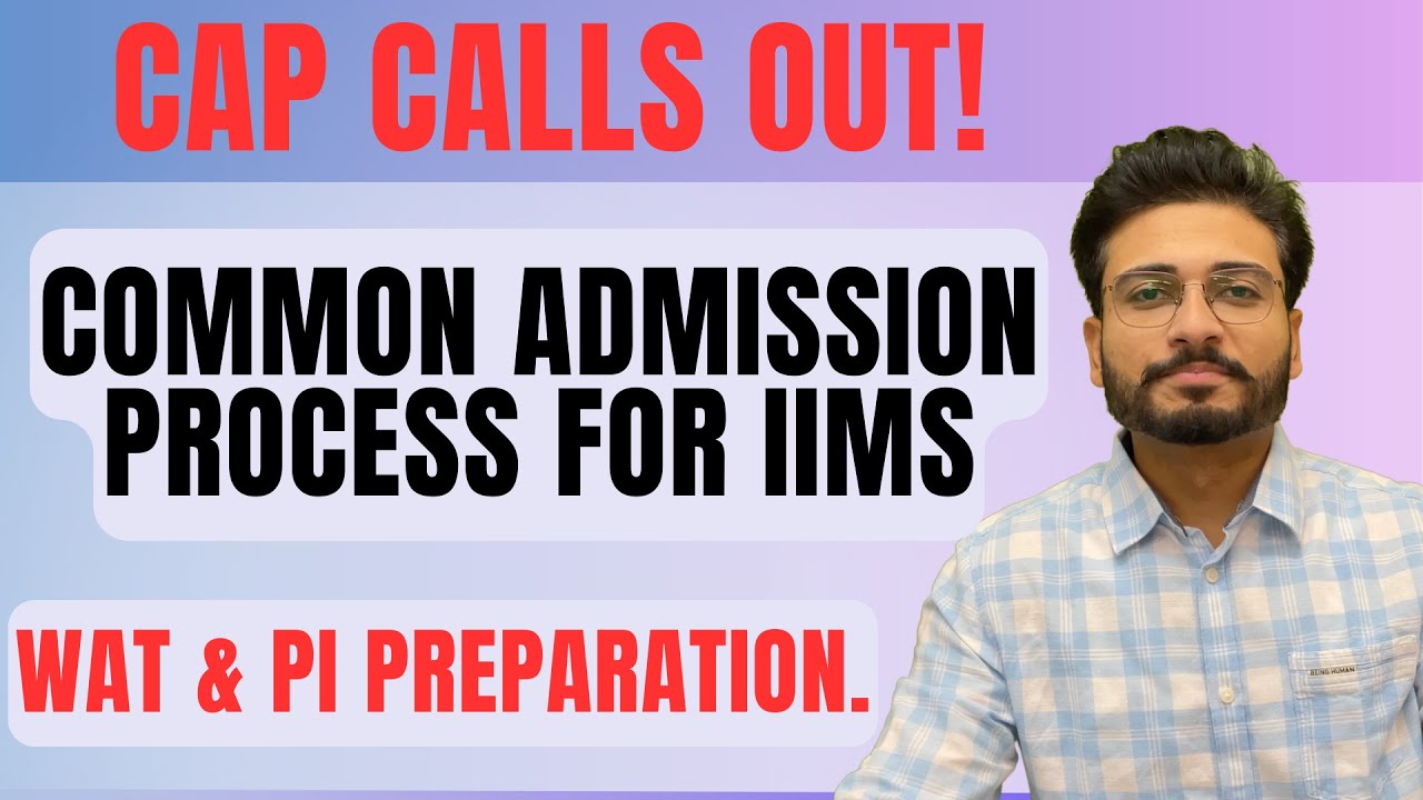 IIM CAP calls out! Important update - YouTube