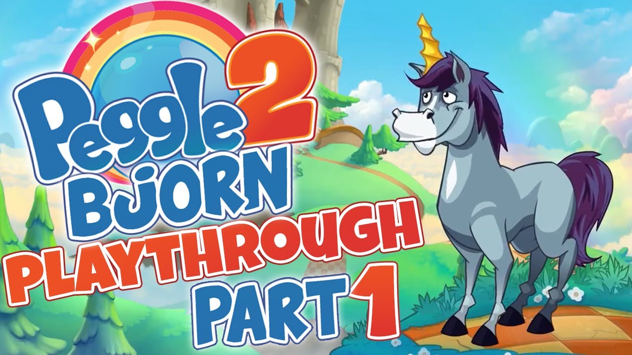 Peggle 2: Bjorn Playthrough Part 1 - Free Balls For Everyone !!! (Xbox ...