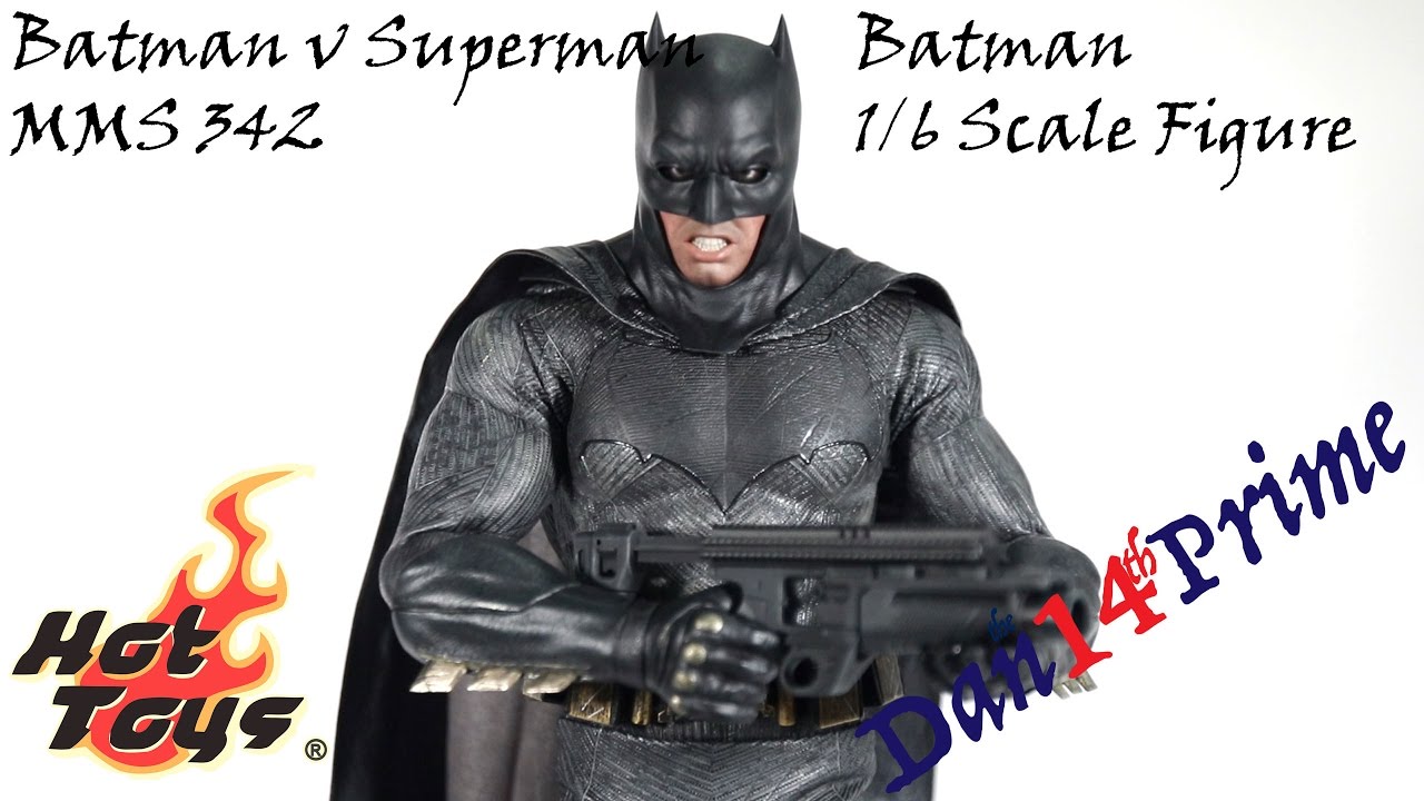 Batman Hot Toys MMS 342 Batman v Superman Sixth 1/6 Scale Figure ...