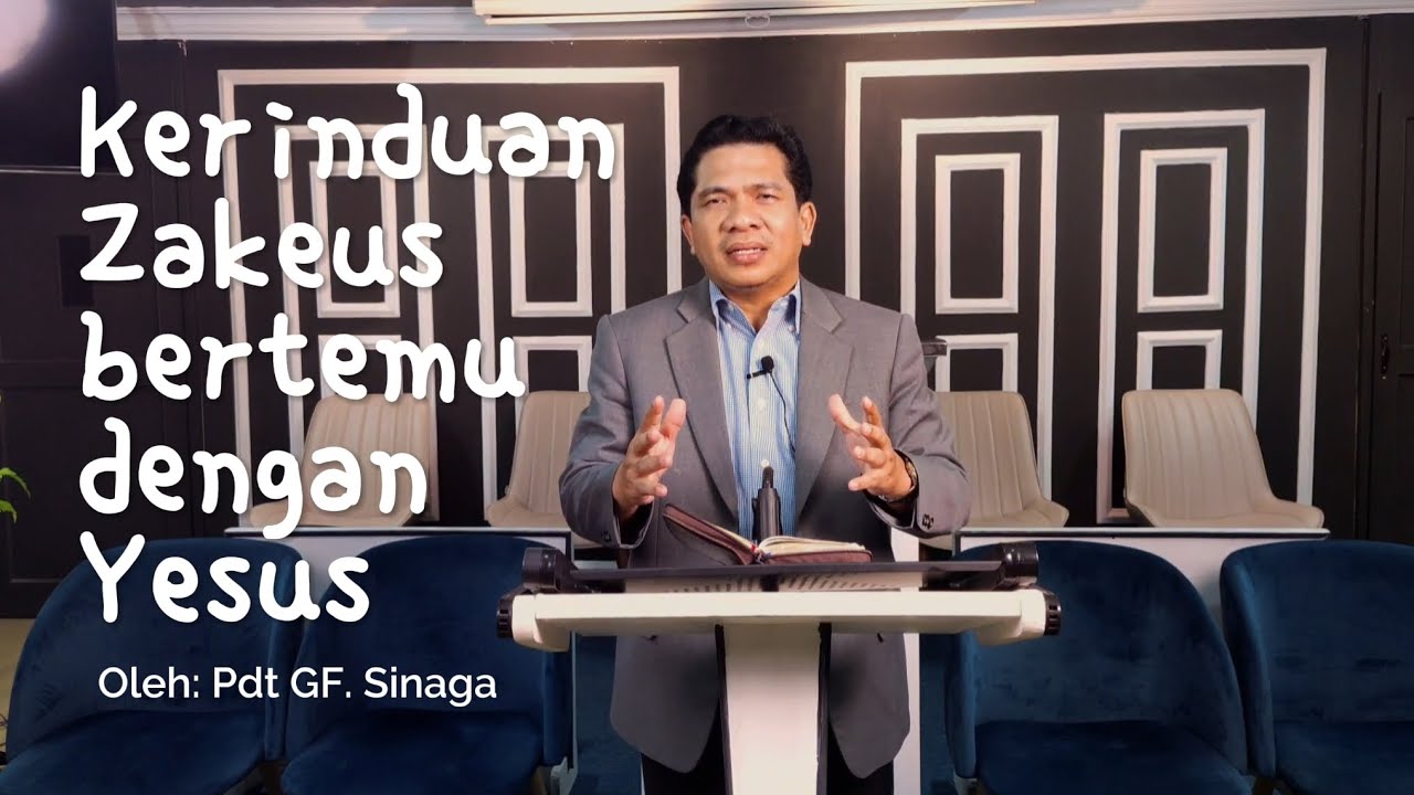 KERINDUAN ZAKEUS BERTEMU DENGAN YESUS - Renungan Kristen - YouTube