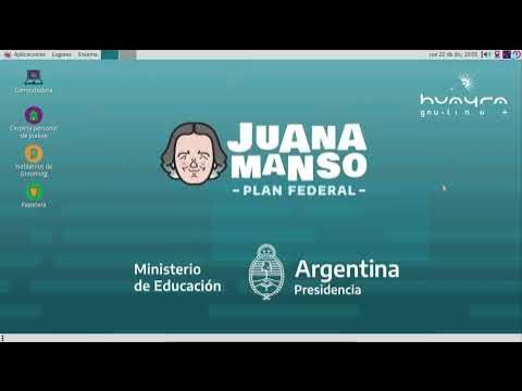 como instalar Windows 10 desde Huayra 5 Juana manso - YouTube