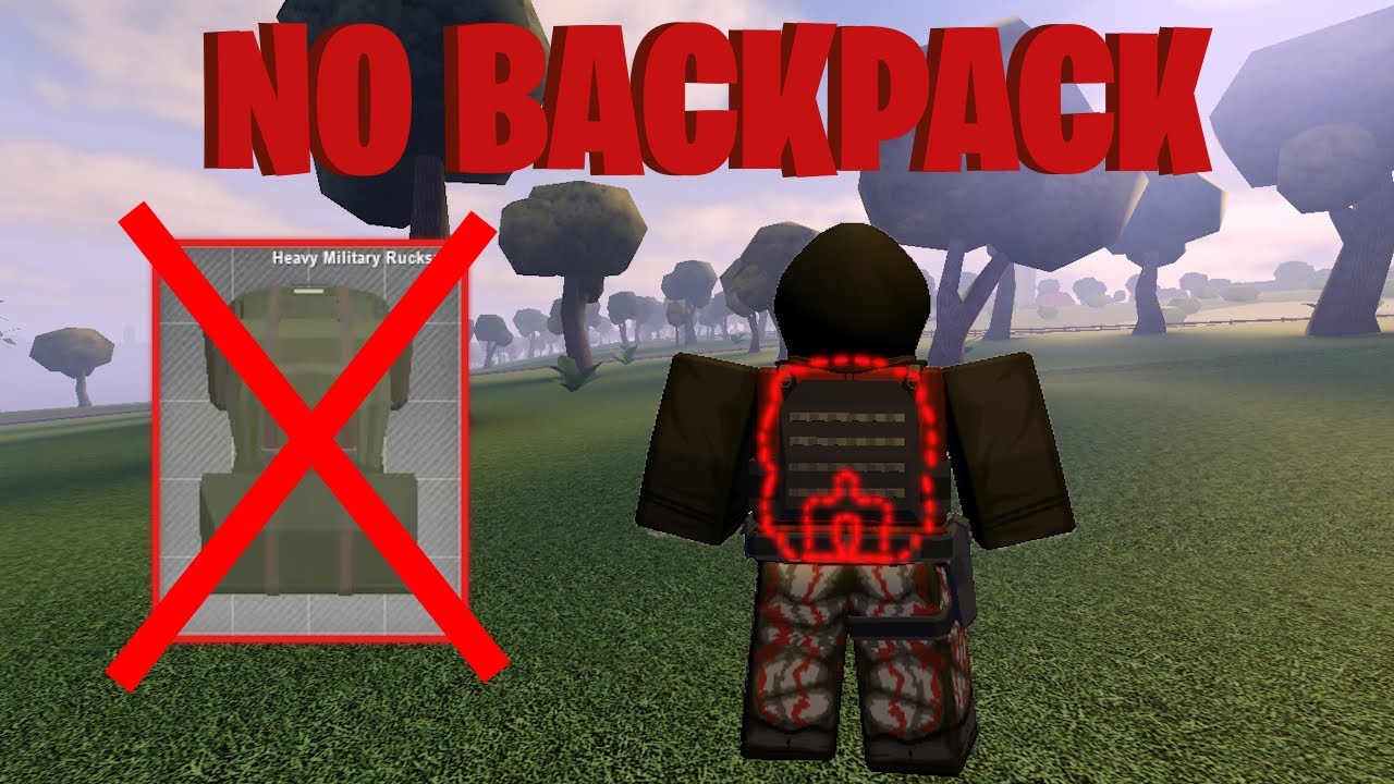 NO BACKPACK CHALLENGE - Apocalypse Rising 2 (Roblox) - YouTube