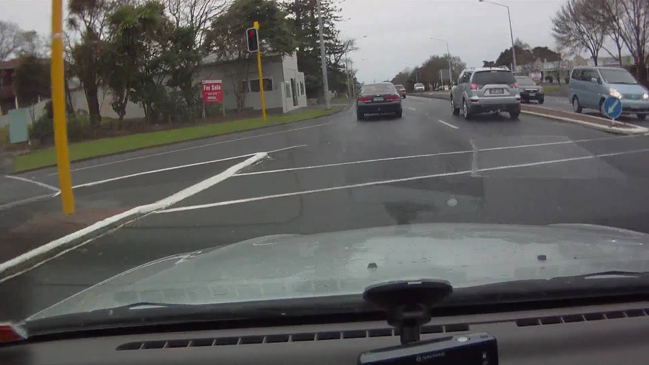 Red Light Jumping From Side Road - YouTube