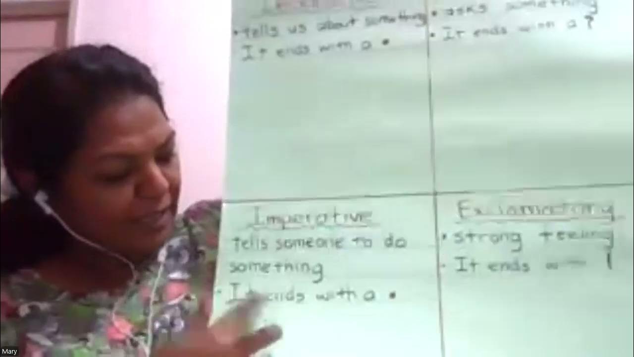 Types of Sentences - Jolly Phonics and Jolly Grammar Teacher Training - YouTube