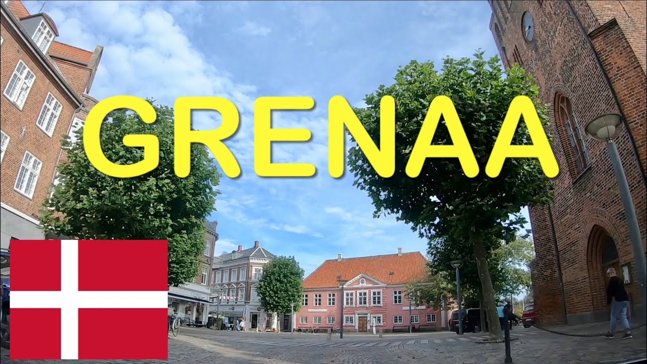 Walking & Driving in Grenaa. Denmark - YouTube