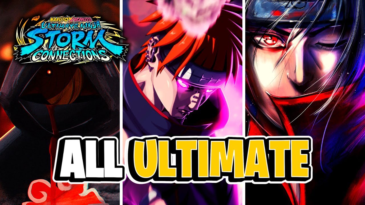 [Naruto Storm Connections] *AKATSUKI ALL ULTIMATE JUTSU* en PS5 - YouTube