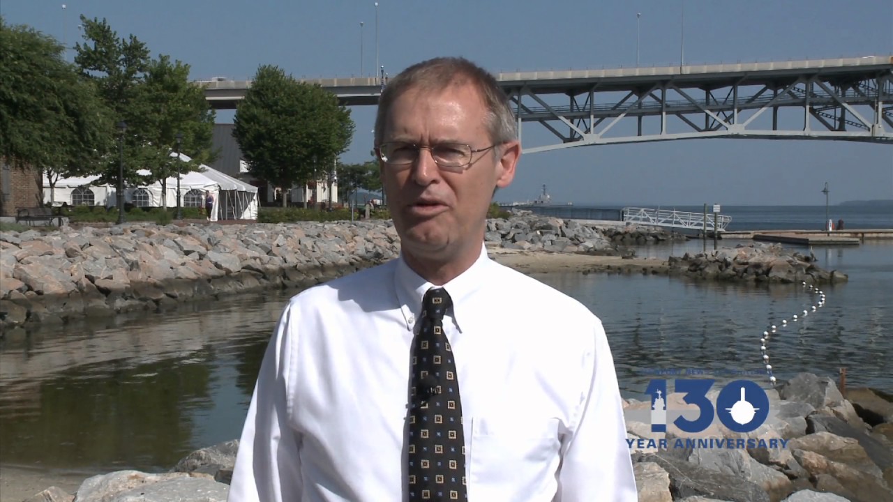 York County Administrator Neil Morgan Congratulates NNS on 130 Years ...