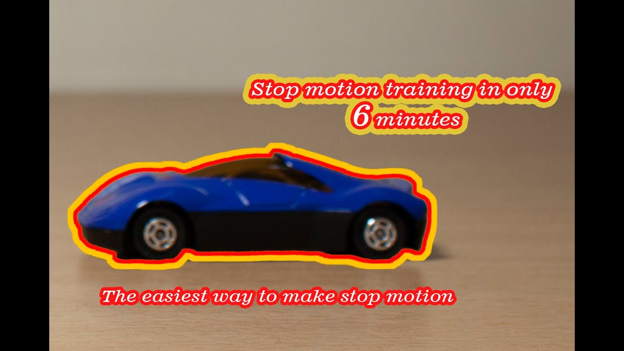 easiest way to make stop motion - YouTube