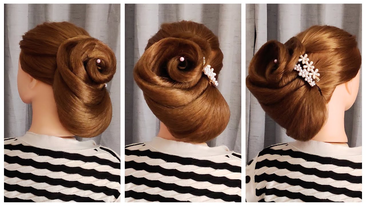 High-Class Snail-Like Hairstyle Tutorial | Channel Your Inner Elegance ...