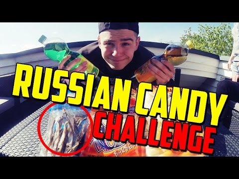 RUSSIAN CANDY CHALLENGE !!! - YouTube