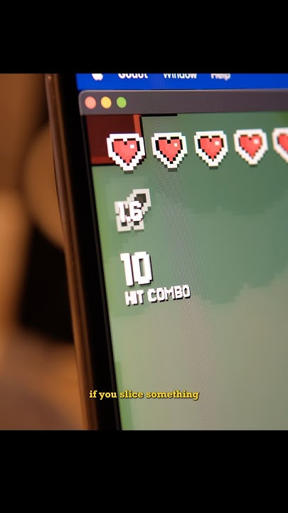 Hit combo counter!! 🥷 #indiegame #gamedev #devlog #godot #indiedev #fyp #gamedevelopment - YouTube