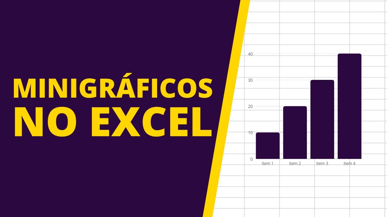 MINIGRÁFICOS NO EXCEL - Como criar? - YouTube
