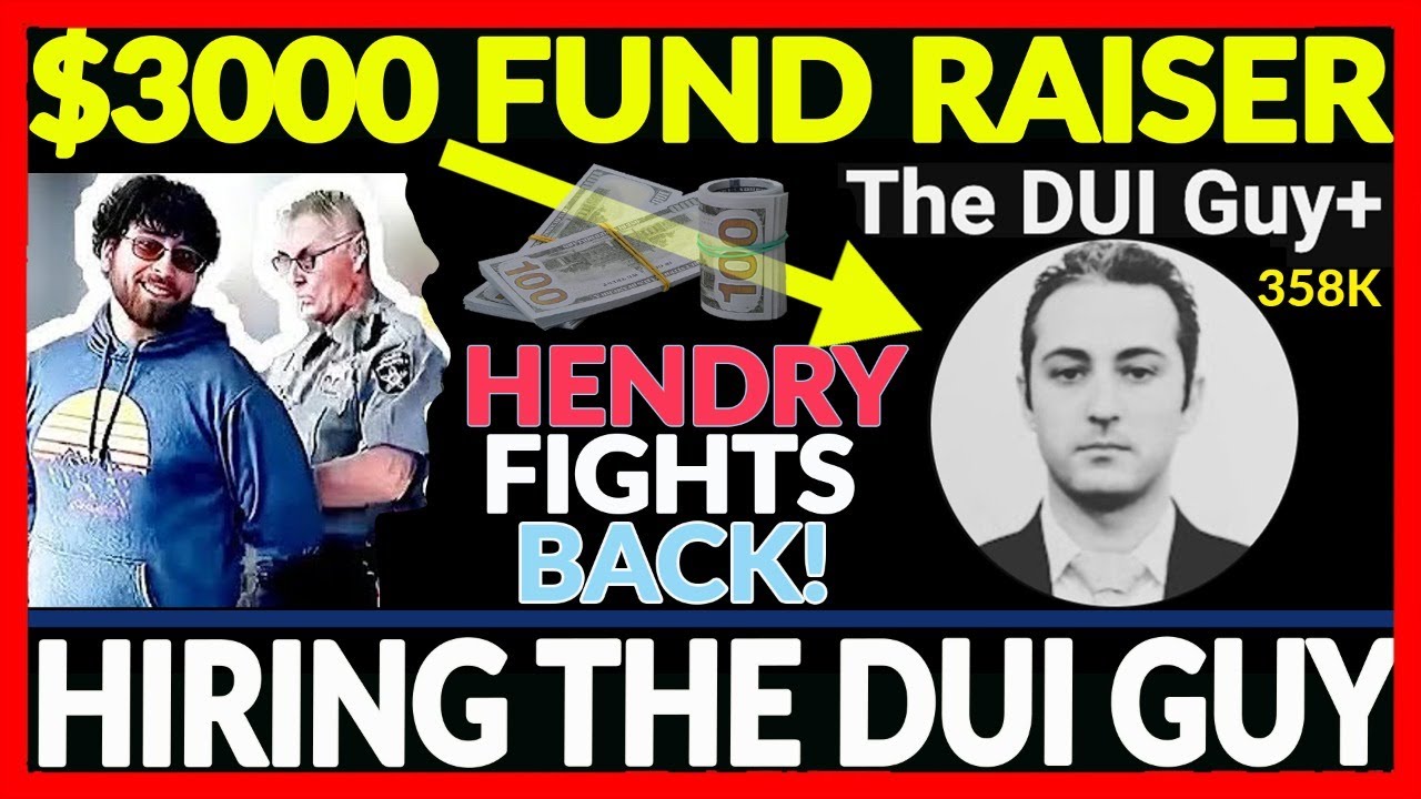 FUNDRAISER! BRING YOUR WALLET; HENDRY FIGHTS BACK, HIRES THE DUI GUY ...