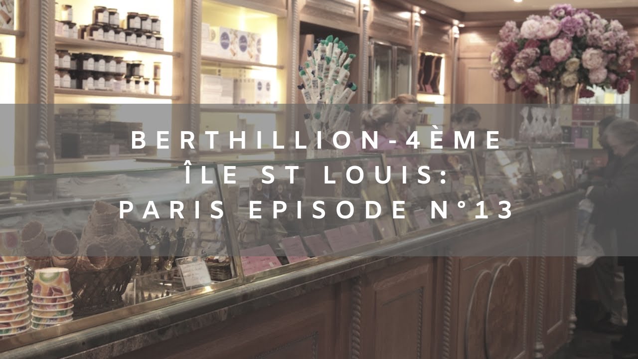 Berthillon-Paris Ice Cream - YouTube