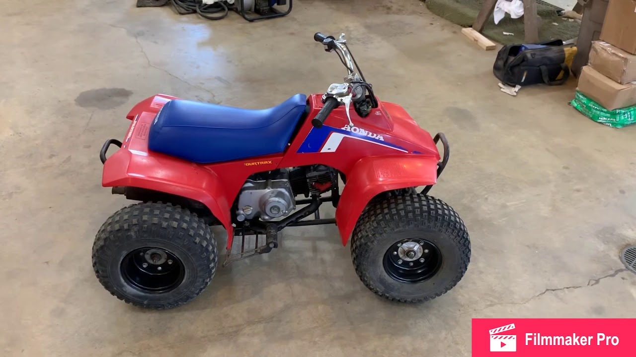 1986 TRX70 “Sammy’s Build” PT1 - YouTube