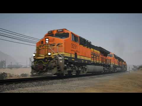 TSW3 Railfanning: Cajon Pass - BNSF Westbound - YouTube