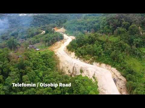 Tabubil,Olsobip, Telefomin highway - YouTube