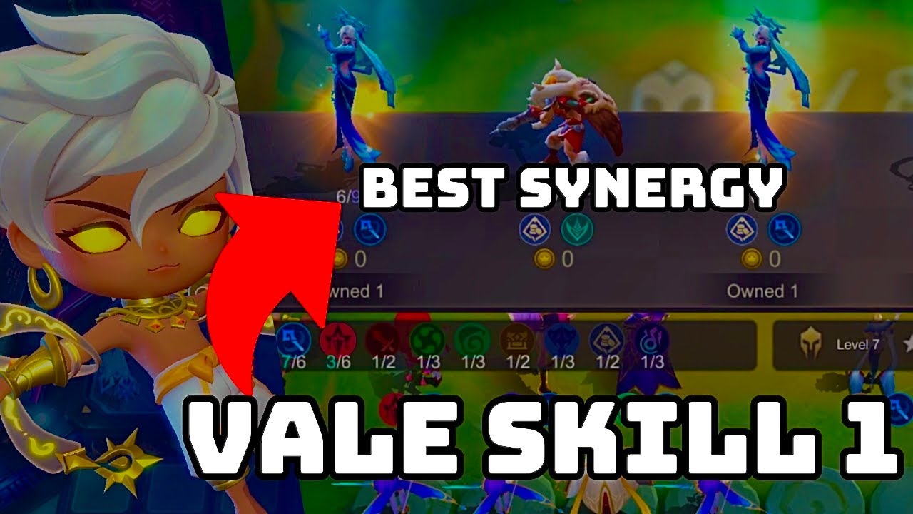 VALE SKILL 1 |BEST COMMANDER 2024|BEST SYNERGY 2024|MAGIC CHESS|MLBB ...