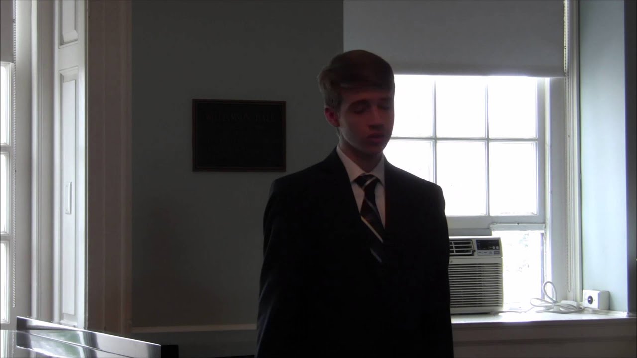 Ethan Barr sings Vieni Vieni O Mio Diletto by Vivaldi 3 20 2016 - YouTube