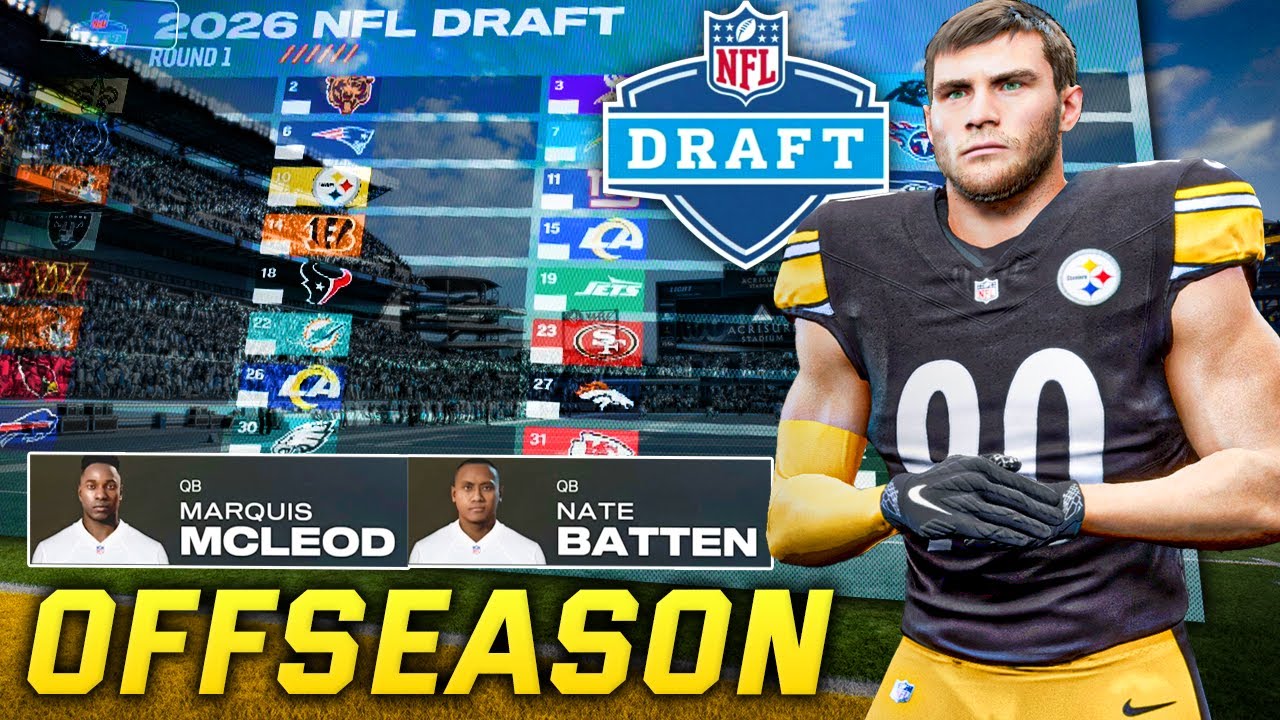 The First Offseason - Building a Brand New Offense | Madden 26 Steelers ...