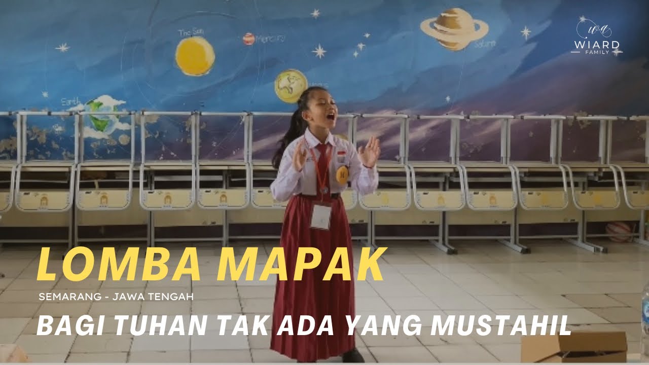 Lomba Mapak Kec. Semarang Barat 2024 | Sekolah Dasar | Bagi Tuhan Tak ...