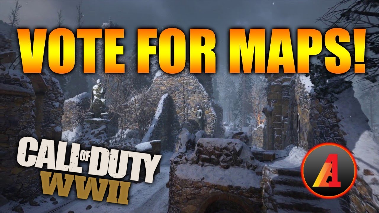 HOW TO VOTE FOR MAPS in COD WW2 - YouTube