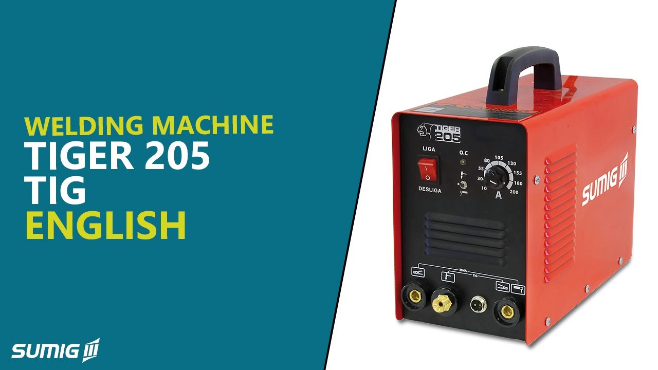 Tiger 205 TIG Welding Machine - English | SUMIG - YouTube