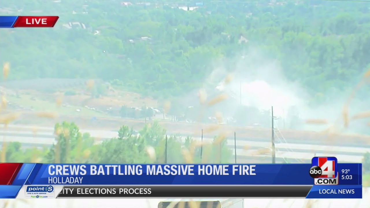 Holladay Mansion Fire - YouTube