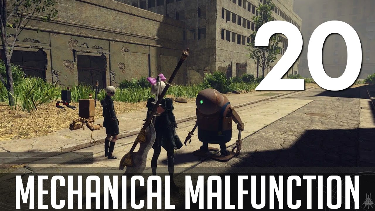 [20] Mechanical Malfunction (Let's Play NieR: Automata PC w/ GaLm ...
