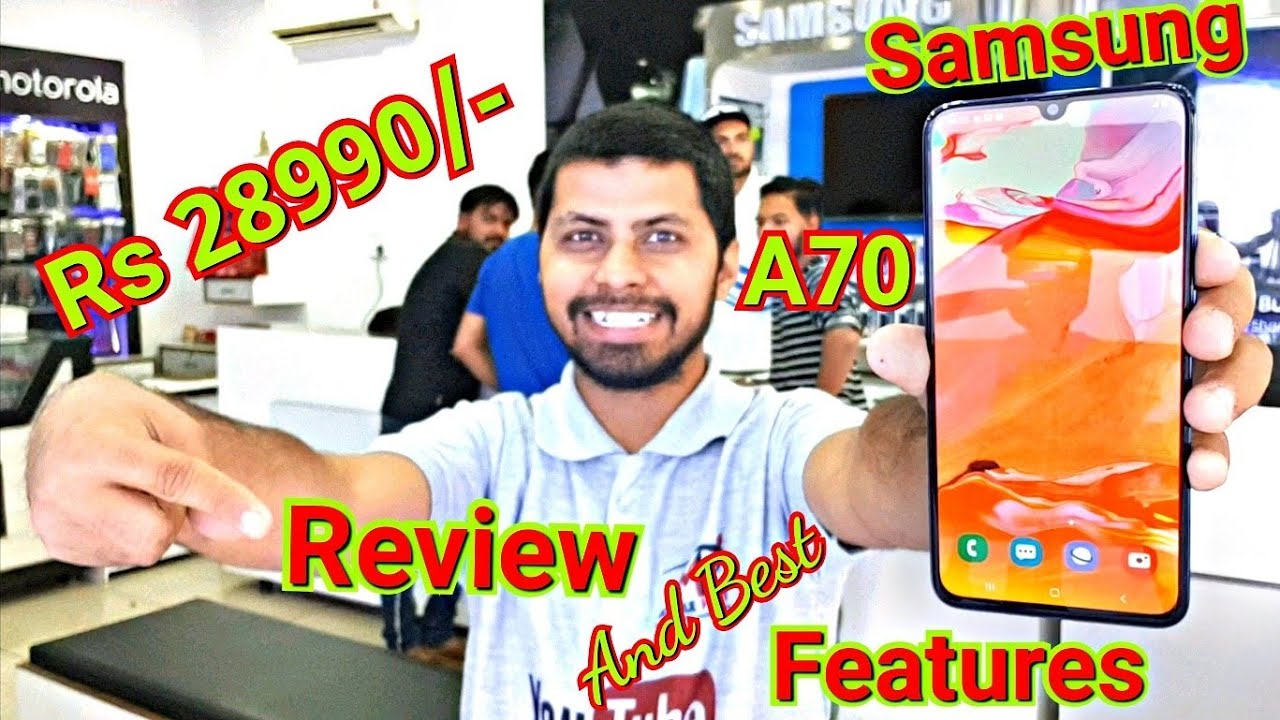 Samsung A70 || Review And Best Features - YouTube