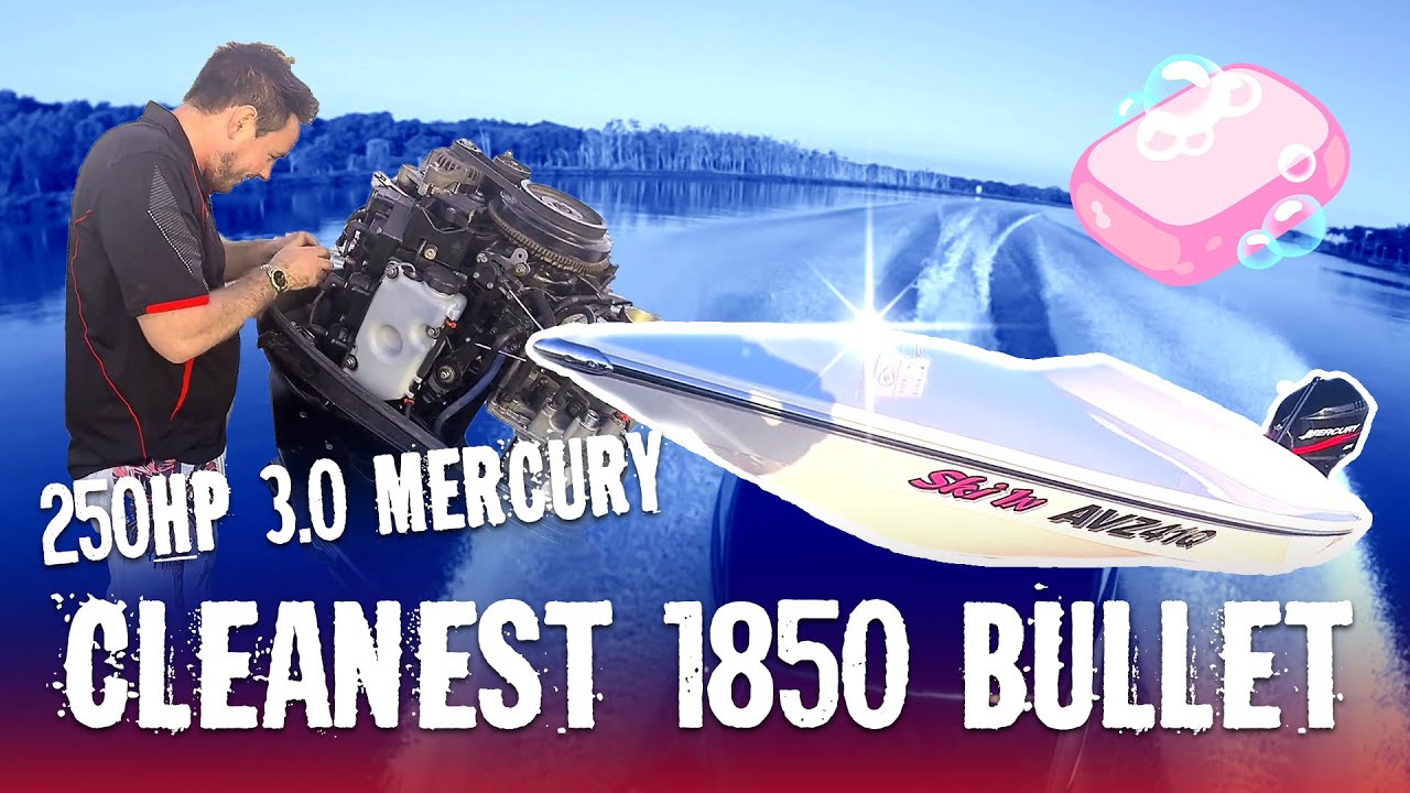THE CLEANEST 1850 BULLET SKI BOAT! // HOOD WHIP EP.2 - YouTube