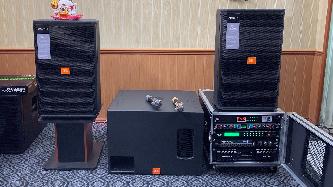 Cấu hình Siêu Khủng Jbl SRX 715 combo 20tr900k của A Cường - Hoà Bình ...