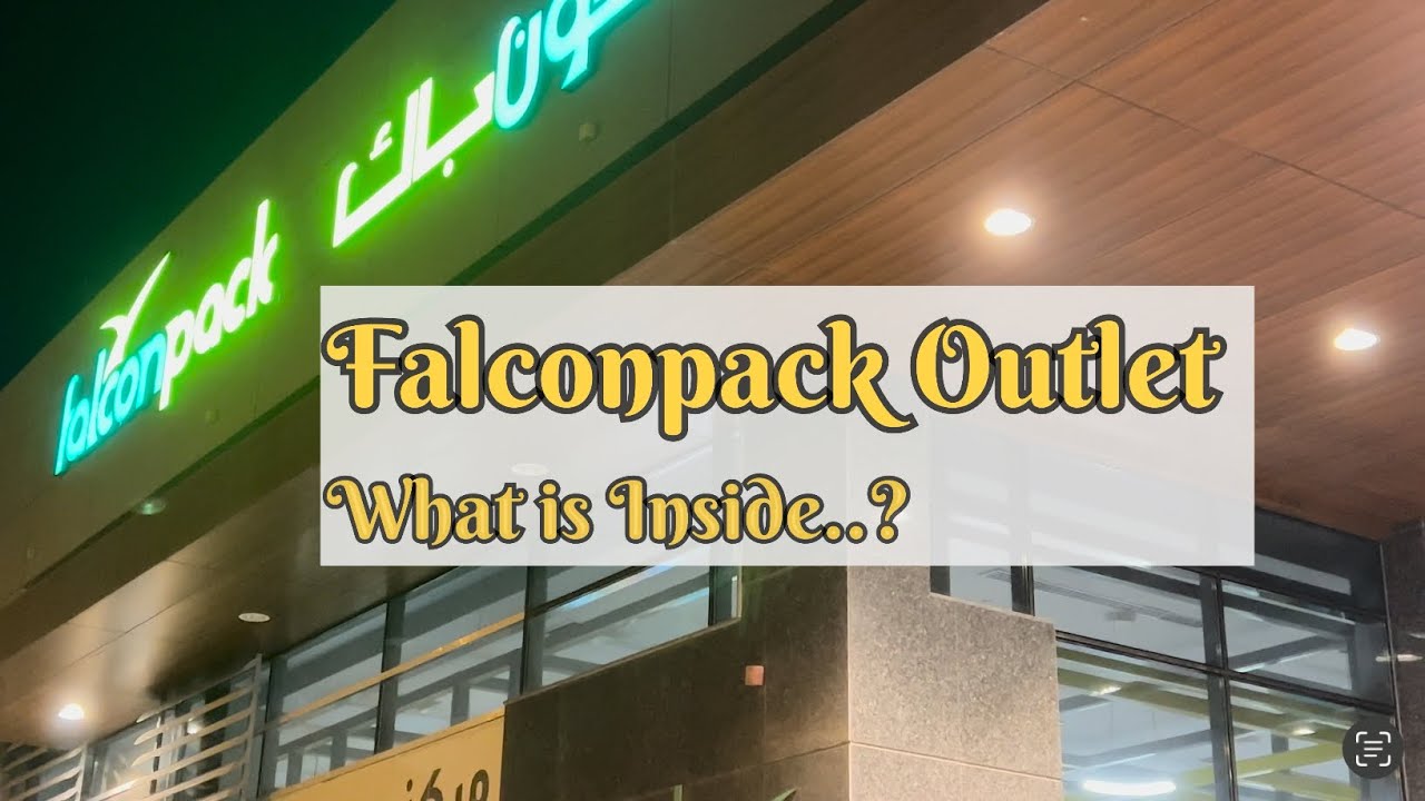 Falcon Pack Outlet | Sharjah | UAE_Diaries - YouTube