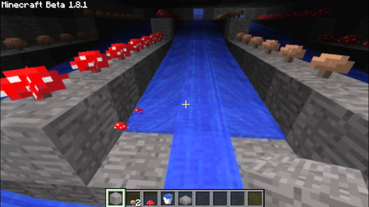 Minecraft Tutorial - How To make a Auto Mushroom Farm /w Free Youtube ...