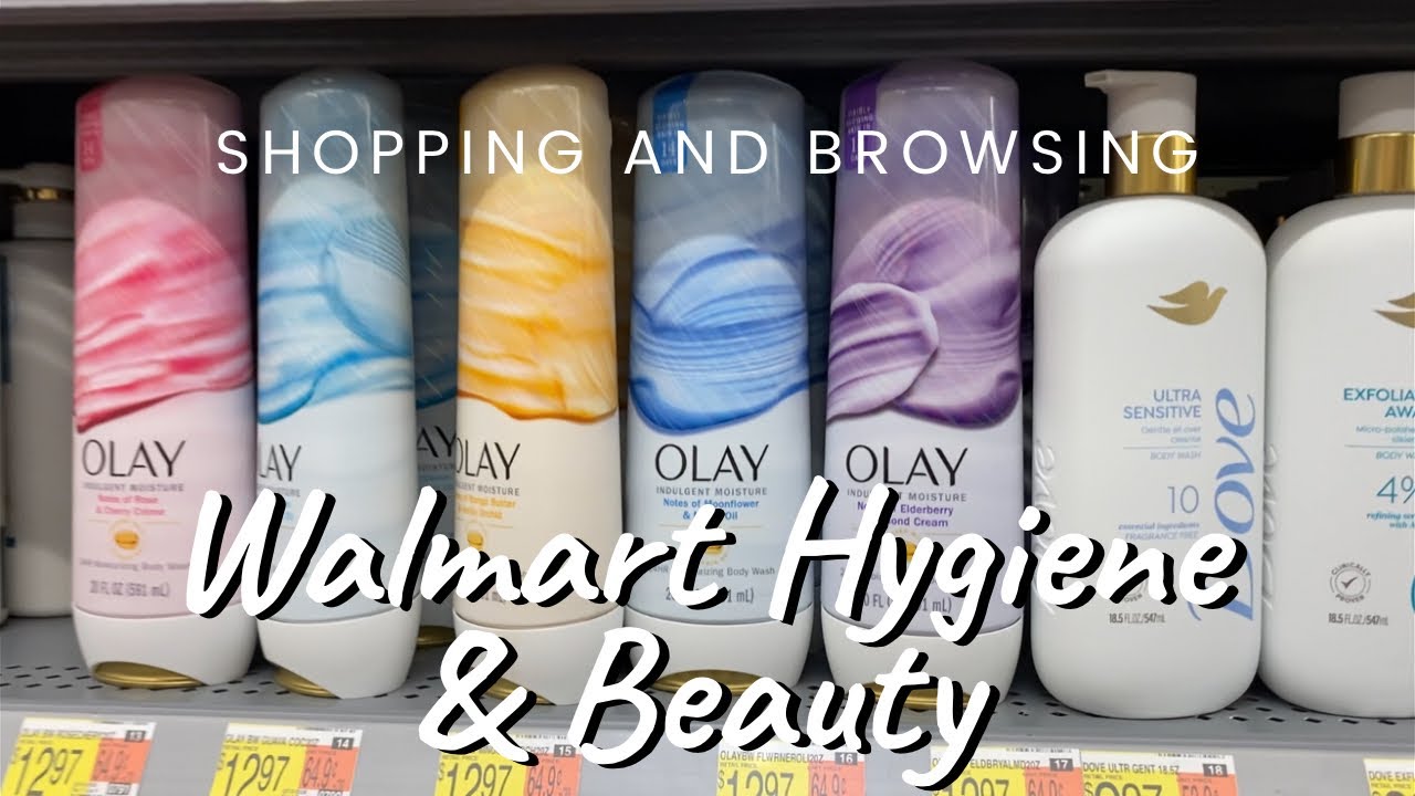 WALMART HYGIENE SHOP WITH ME * WALMART BEAUTY PRODUCTS SHOP WITH ME ...