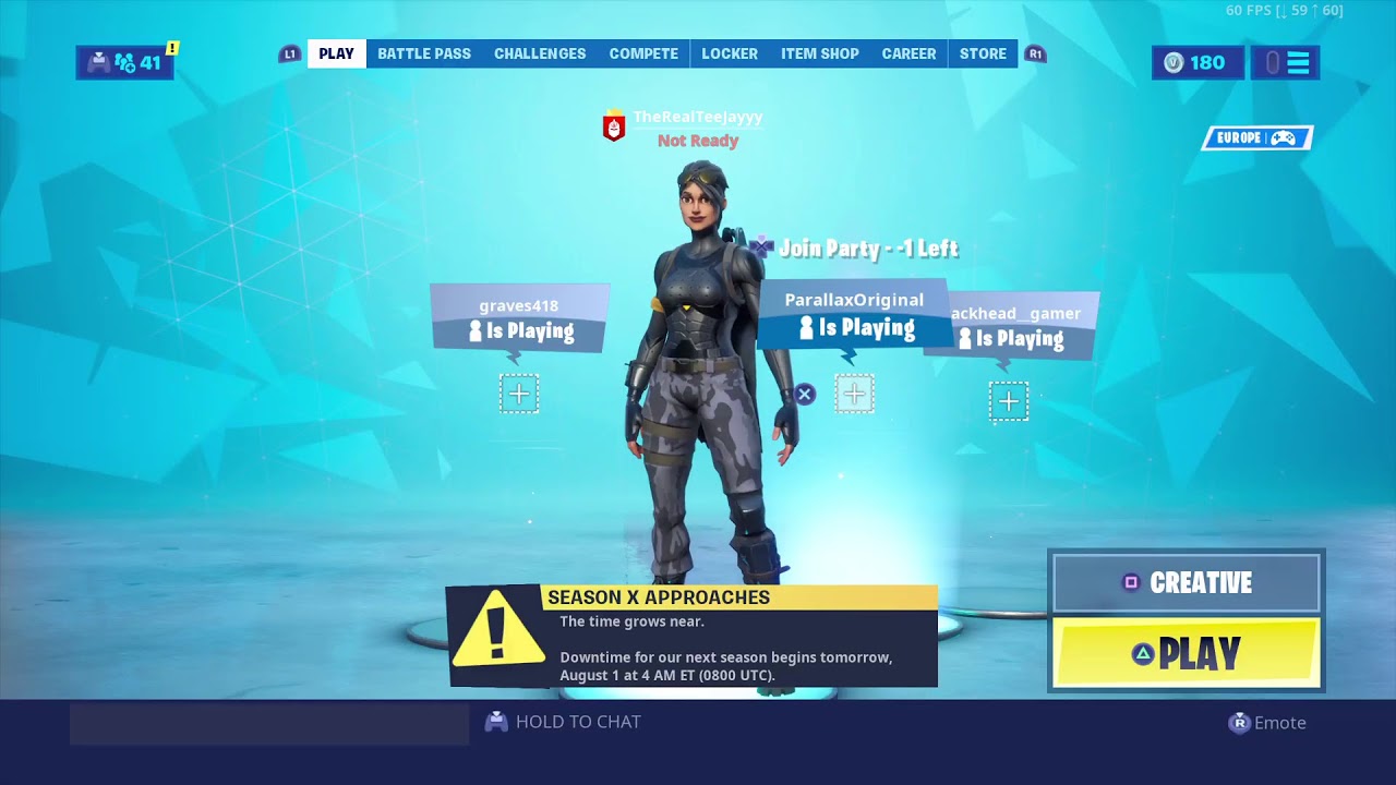 Fortnite SEASON X EVENT LIVE! - YouTube