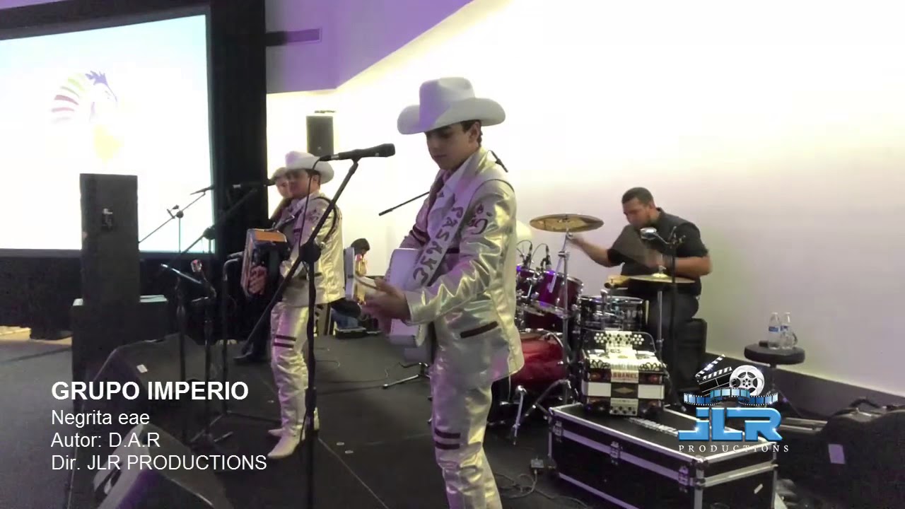 Grupo Imperio - Negrita Eae (en vivo) - YouTube