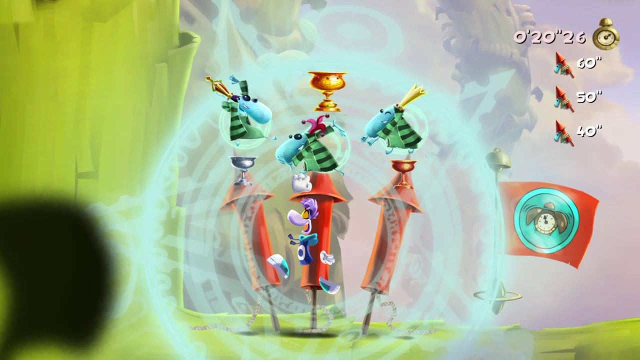 Rayman® Legends (PS4) Invasion 2-4 - 20"26 - YouTube