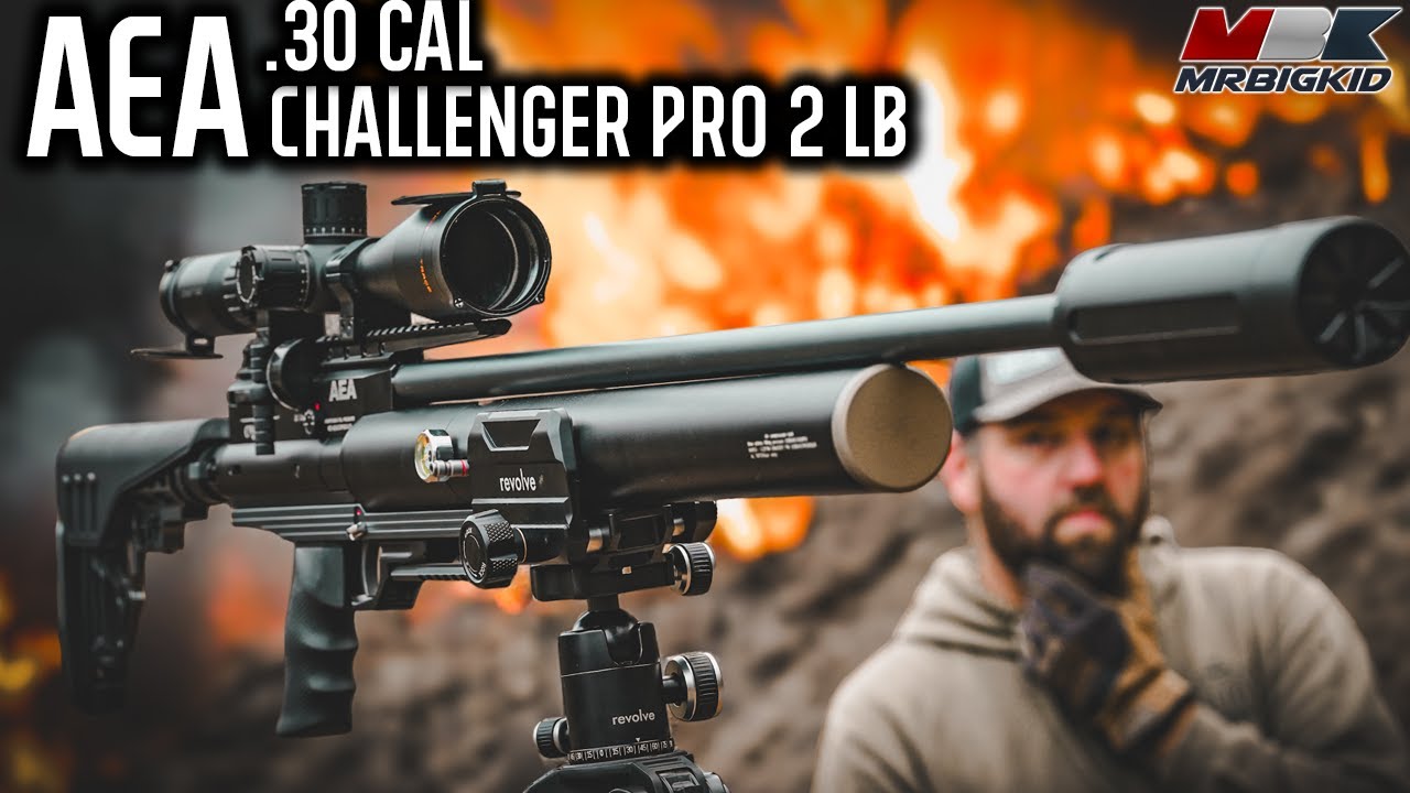 .30 cal PCP Airgun... AEA Challenger Pro LB Gen 2 - YouTube